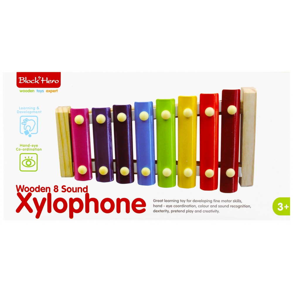 Ksilofon za bebe - Razvija sluh, ritam i kreativnost!