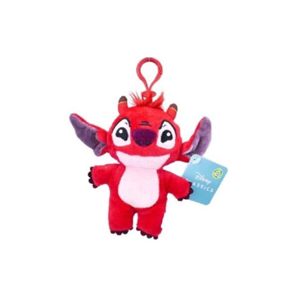 Plišani privjesak i igračka Stitch u crvenoj i roza boji
